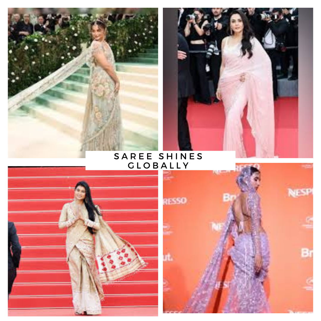 From the Met Gala to Cannes, Saree radiates its timeless charm ...