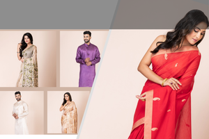 Parinita: Buy Bengal handloom saree | Cotton, muslin and silk sarees ...