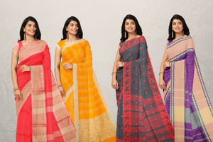 Parinita: Buy Bengal handloom saree | Cotton, muslin and silk sarees ...